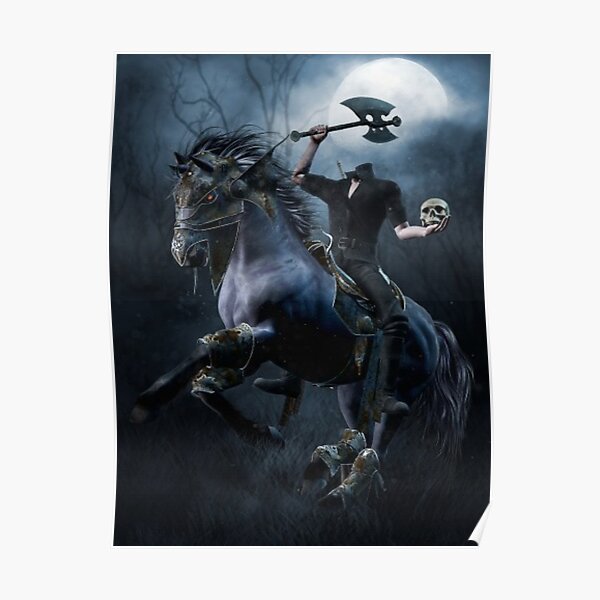 "The Dullahan" Poster for Sale by Freeman2022 | Redbubble