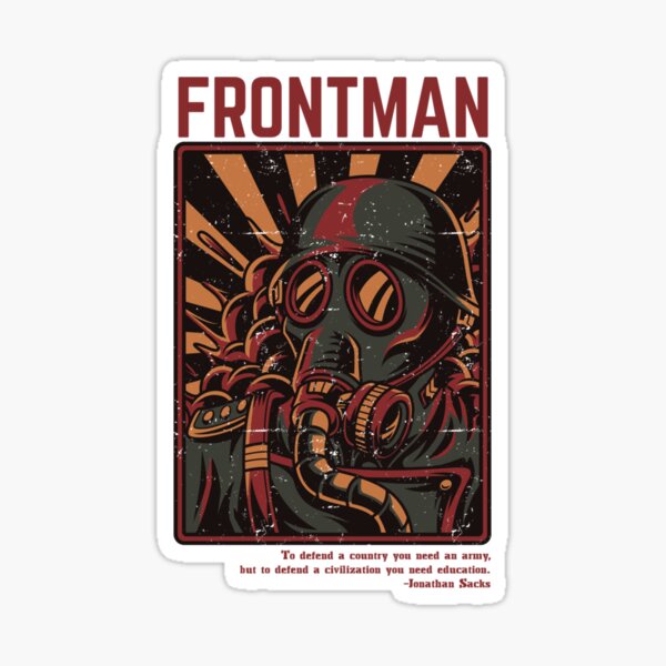 "US Frontman Military " Sticker for Sale by TheGoofyGolden | Redbubble