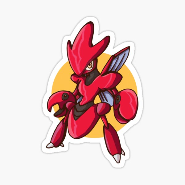 Scizor Stickers | Redbubble