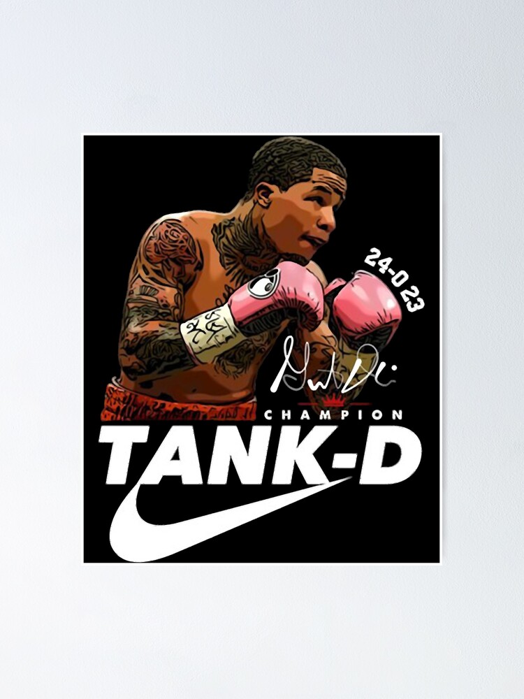 "gervonta davis tank-d champion " Poster for Sale by MoggPrint | Redbubble