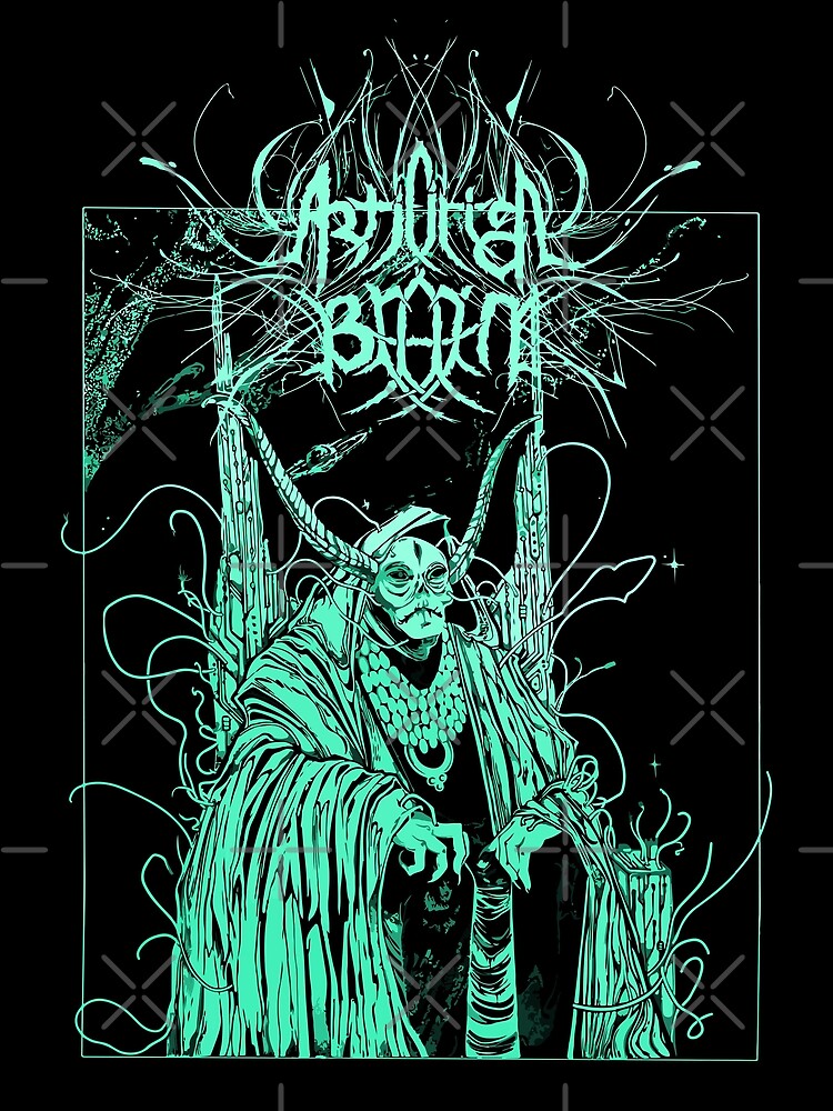 "Artificial Brain Band Merch" Poster for Sale by SihnoXOnhis | Redbubble