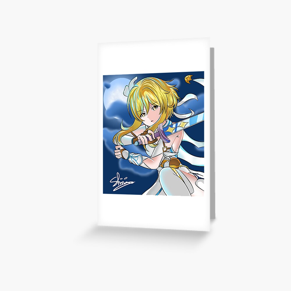 "Lumine Genshin Impact by Shini Hikari" Greeting Card for Sale by ...