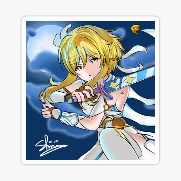 "Lumine Genshin Impact by Shini Hikari" Sticker for Sale by HikariMiko ...