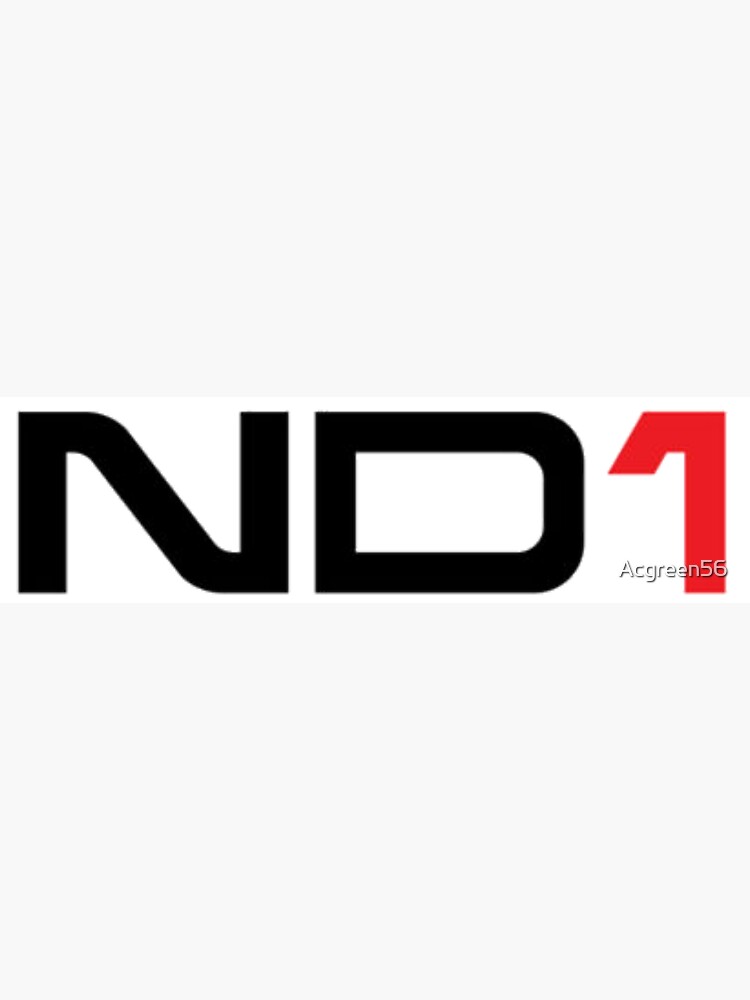 "Nomad ND1" Sticker by Acgreen56 | Redbubble
