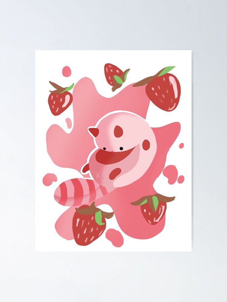 "Stinky Strawberry " Poster for Sale by DangitKeith | Redbubble