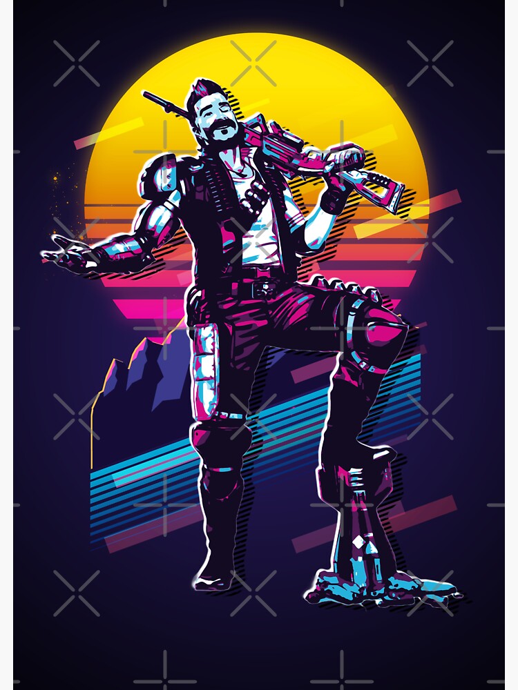 "Apex Legends - Fuse" Sticker for Sale by MnA-Designs | Redbubble