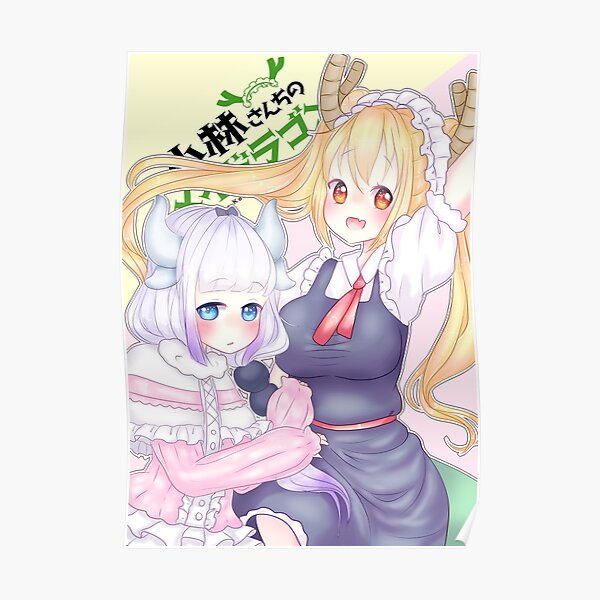 "Meido Dragon" Poster by CritterPunk | Redbubble
