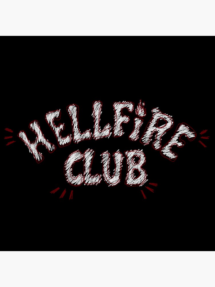 "hellfire club" Poster for Sale by ilybehappy | Redbubble