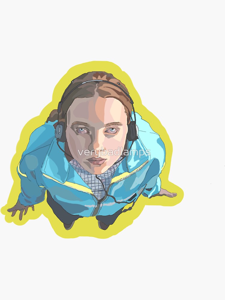 "Stranger Things Max Mayfield Levitating" Sticker for Sale by ...