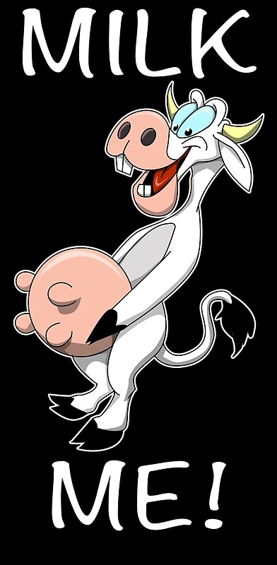 "Milk Me!" by wickedcartoons | Redbubble