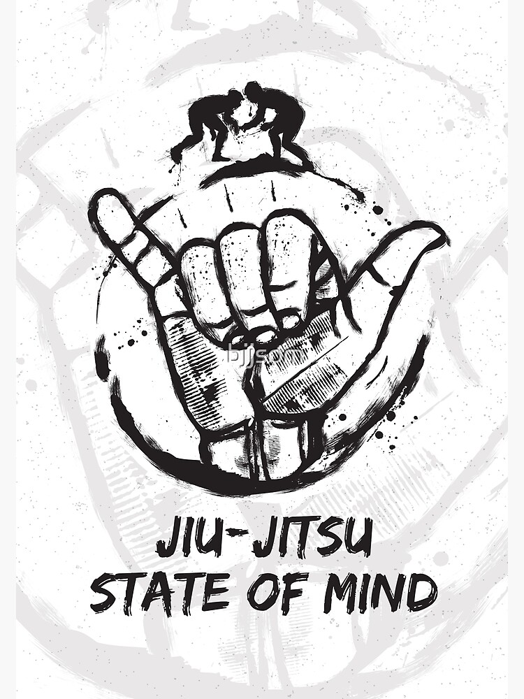 Jiu-Jitsu state of mind Premium Matte Vertical Poster sold by Eric ...
