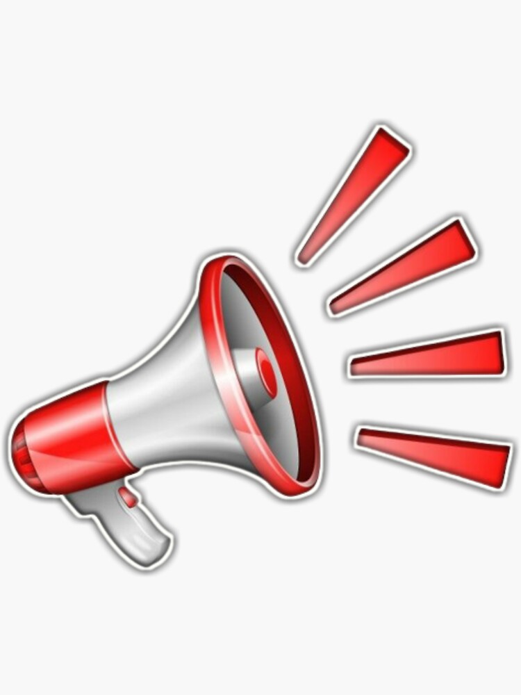 "Speaker" Sticker for Sale by Hembrom05 | Redbubble