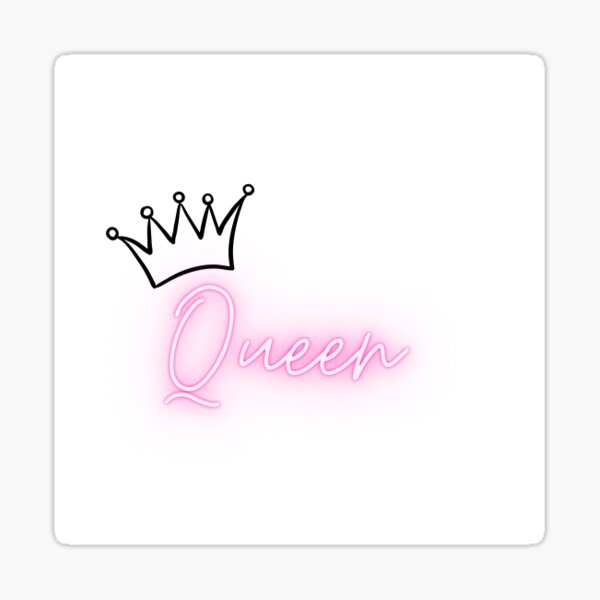"Queen merchandise " Sticker for Sale by Bearydesignedit | Redbubble