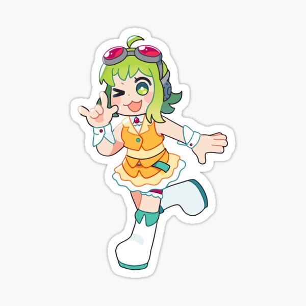 "GUMI" Sticker for Sale by vanillabit | Redbubble