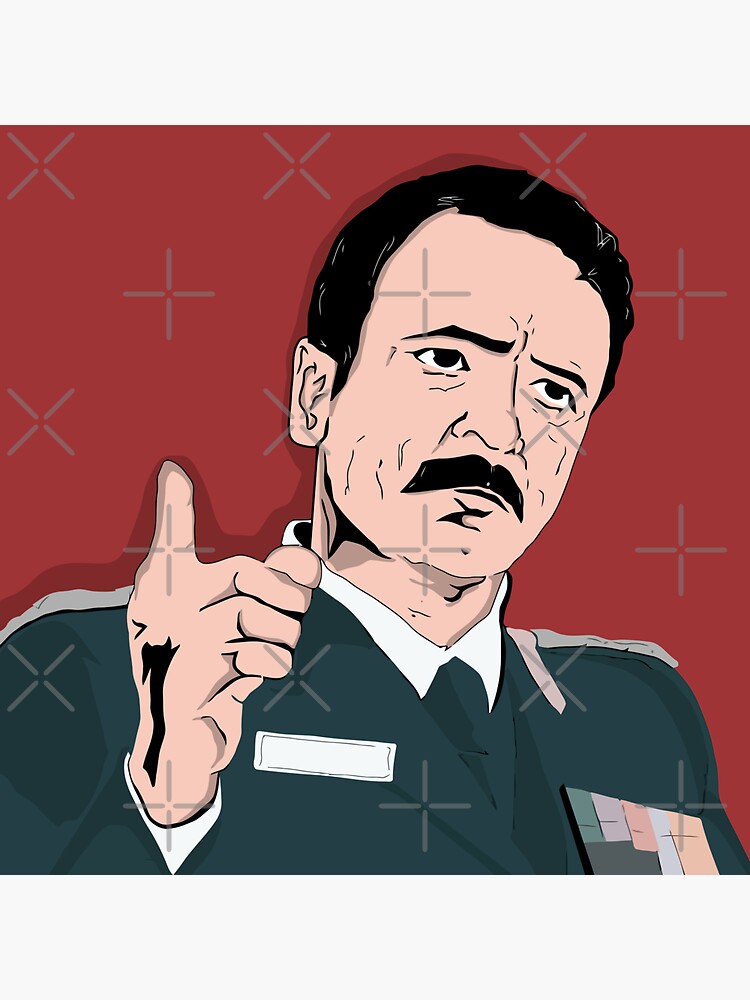 "Brigadier Rudra Pratap Singh from Shaurya Movie" Sticker for Sale by ...