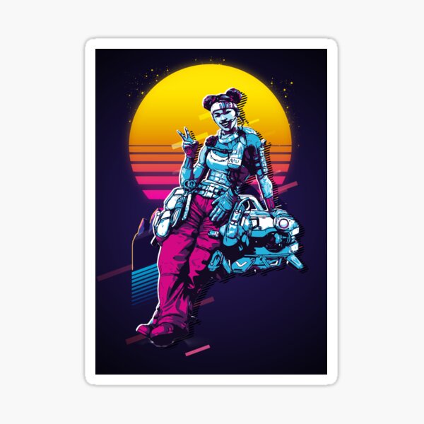 "Apex Legends - Lifeline" Sticker for Sale by MnA-Designs | Redbubble