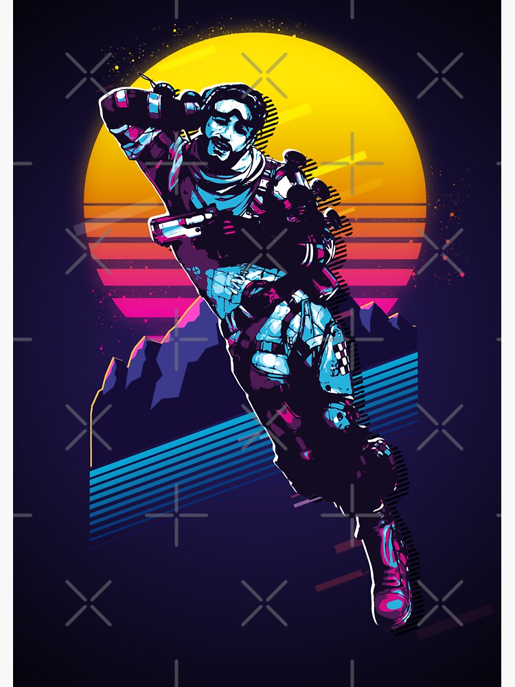 "Apex Legends - Mirage" Sticker for Sale by MnA-Designs | Redbubble