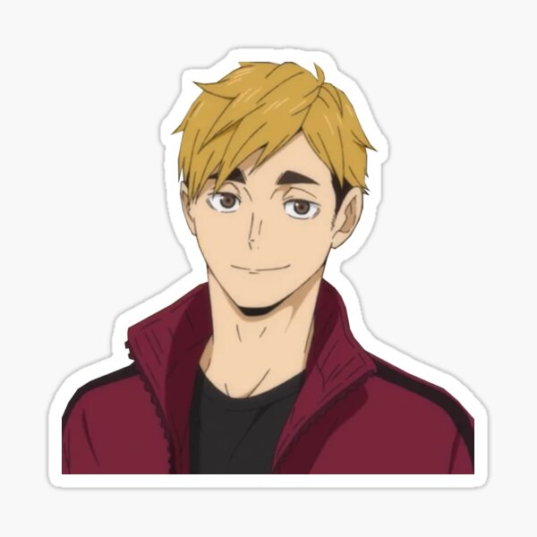 "Atsumu Miya (ハイキュー!!)" Sticker by kawaiicrossing | Redbubble