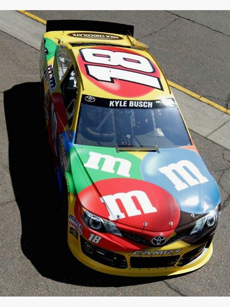 "kyle busch racing" Sticker for Sale by xdrake | Redbubble