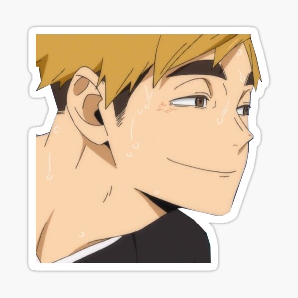 "Atsumu Miya (ハイキュー!!)" Sticker by kawaiicrossing | Redbubble