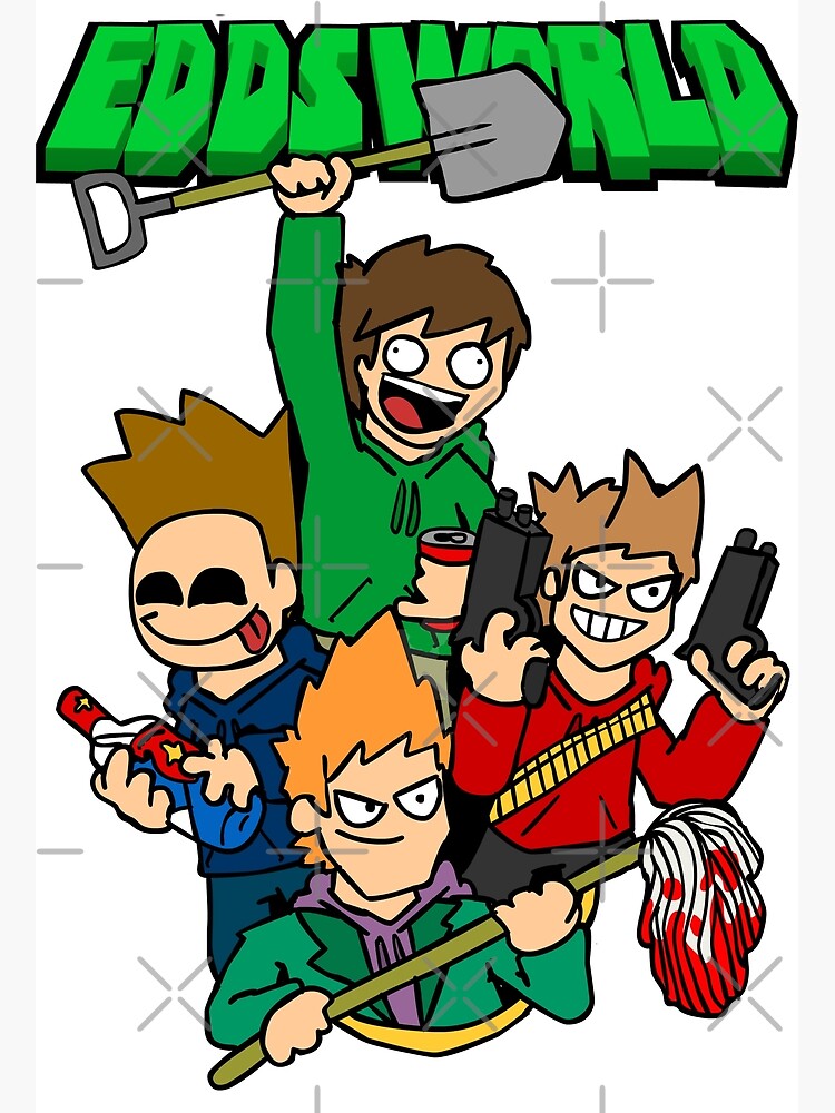 "eddsworld" Poster for Sale by patricklane11 | Redbubble