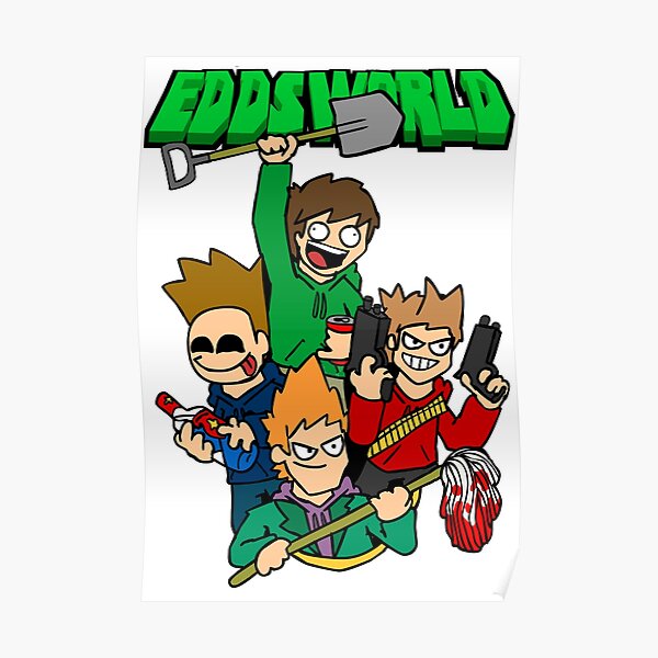 "eddsworld" Poster for Sale by patricklane11 | Redbubble