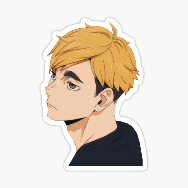 "Atsumu Miya (ハイキュー!!)" Sticker for Sale by kawaiicrossing | Redbubble