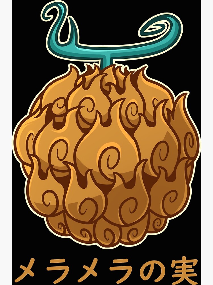 "Devil Fruits - Mera Mera No Mi" Poster for Sale by KimberlySwayzeg ...