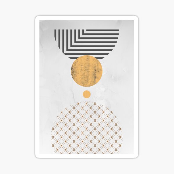 "Modern art" Sticker for Sale by NRGeorgieva | Redbubble