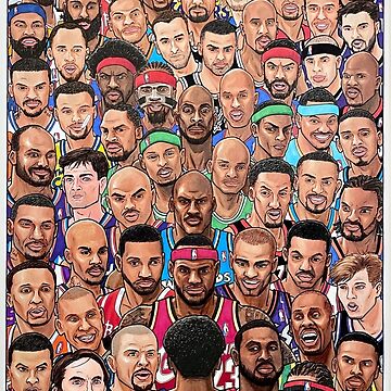 "Mamba vs All Basketball Player" Sticker for Sale by MichaelBK11 ...