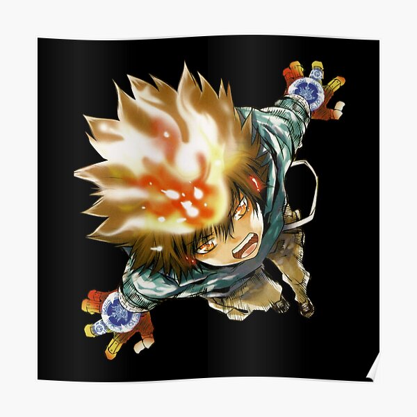 "Reborn Katekyo Hitman Reborn Anime" Poster for Sale by Anime-nez ...