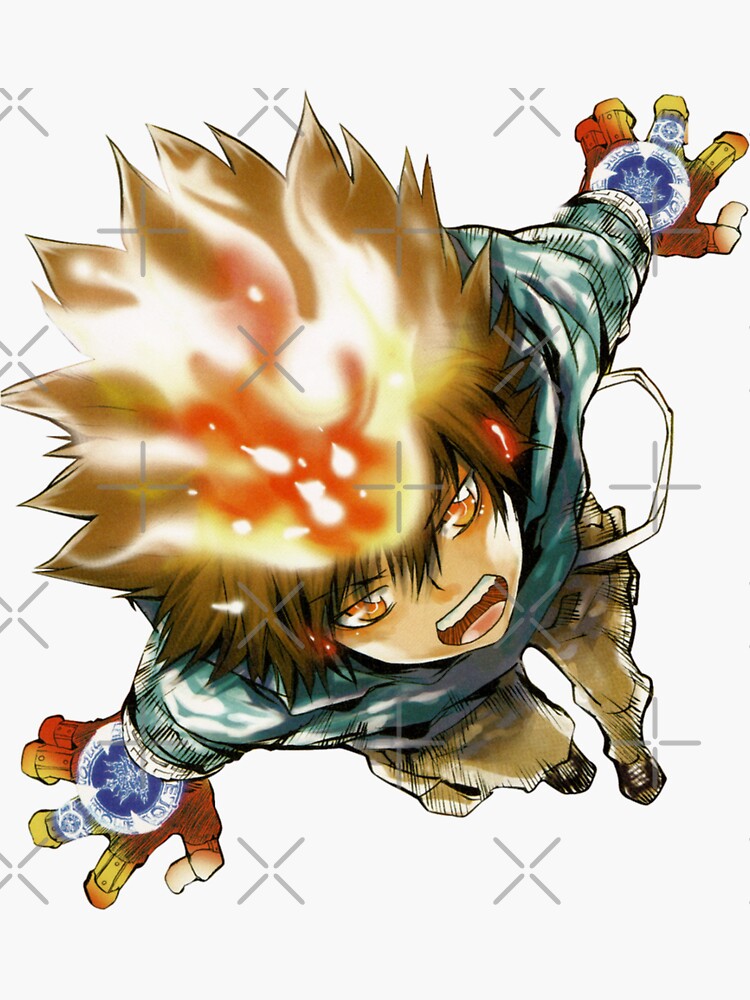 "Reborn Katekyo Hitman Reborn Anime" Sticker for Sale by Anime-nez ...