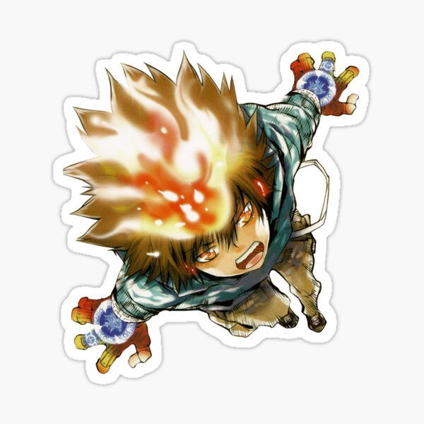 "Reborn Katekyo Hitman Reborn Anime" Sticker for Sale by Anime-nez ...