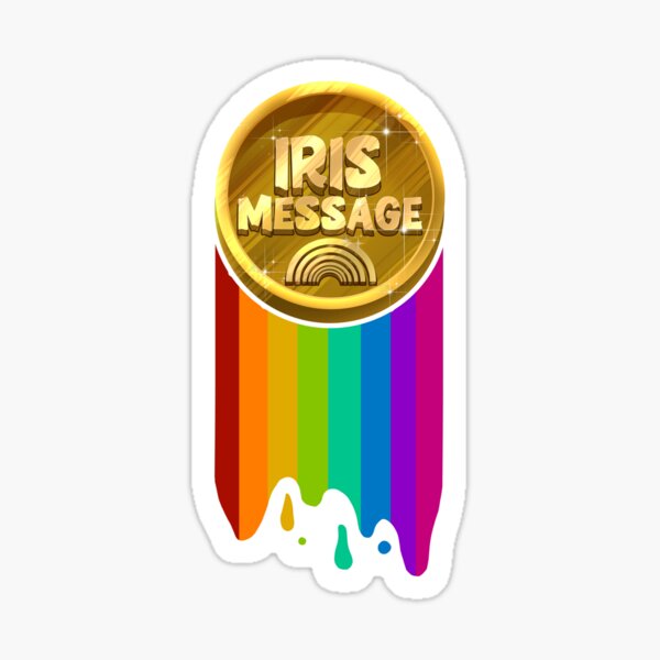"Percy Jackson - Iris Message Drachma" Sticker for Sale by babyimfull ...