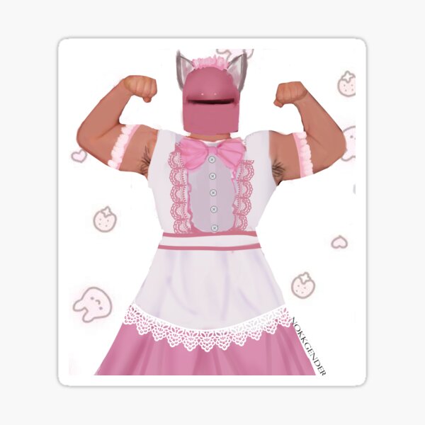 "Maid Outfit Tachanka" Sticker for Sale by nokkbinary | Redbubble
