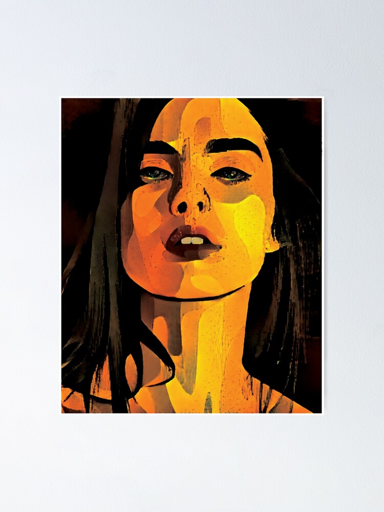 "The Stare" Poster for Sale by I-Desire | Redbubble