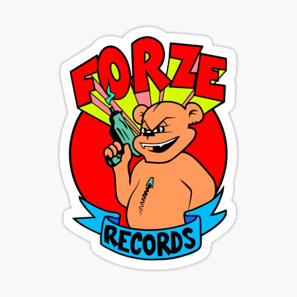 "Forze Records " Sticker for Sale by ForemanOrlArt | Redbubble