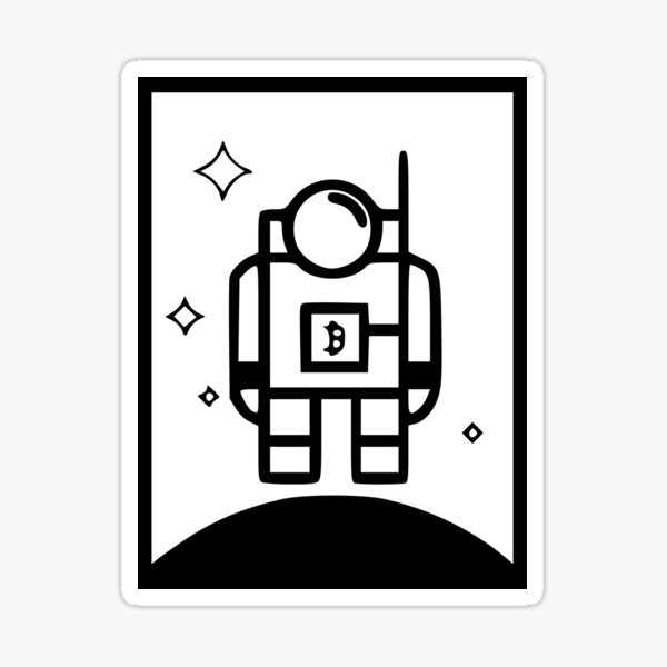 "Mooning" Sticker for Sale by maximaminima | Redbubble