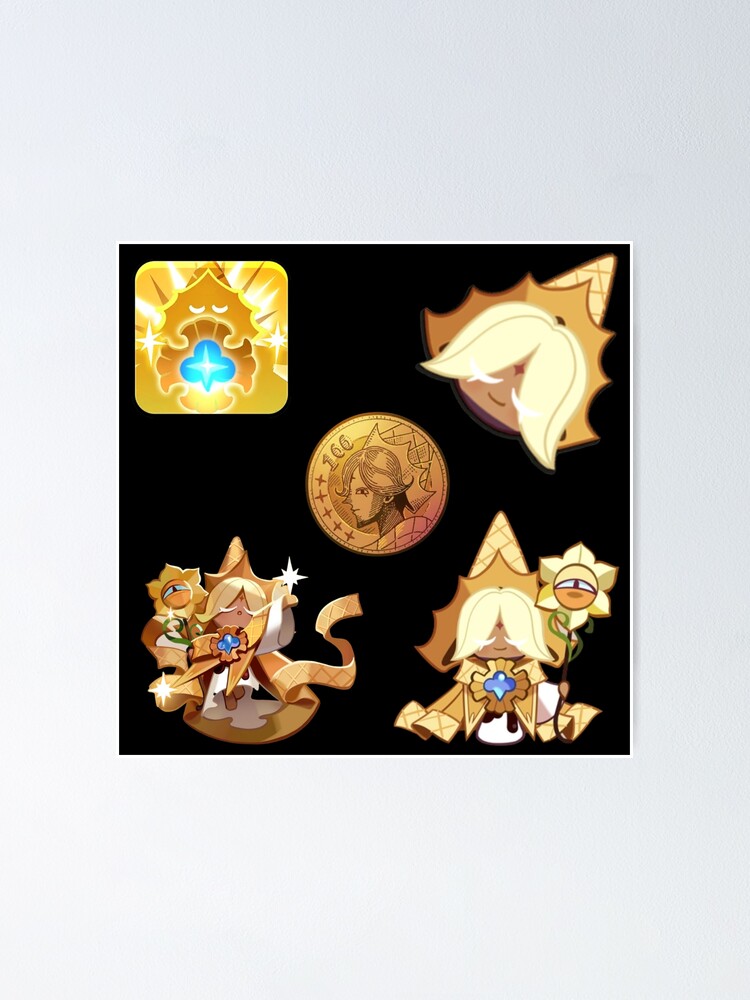 "Pure Vanilla Cookie Games Kingdom Essential Sticker" Poster for Sale ...