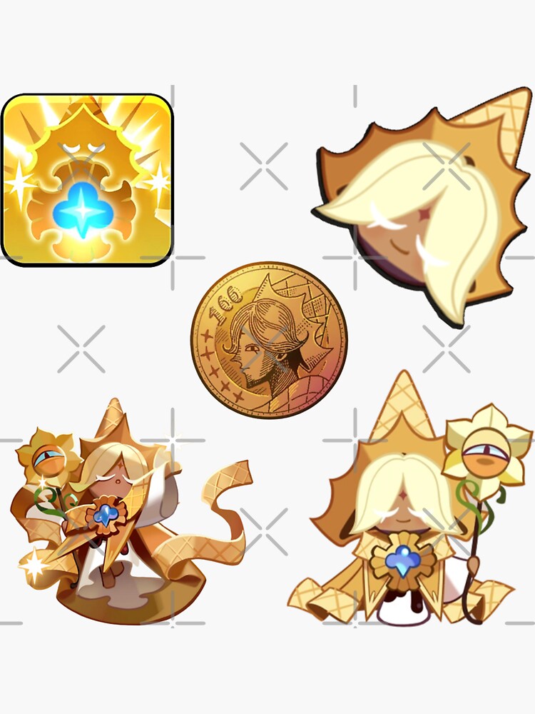 "Pure Vanilla Cookie Games Kingdom Essential Sticker" Sticker for Sale ...