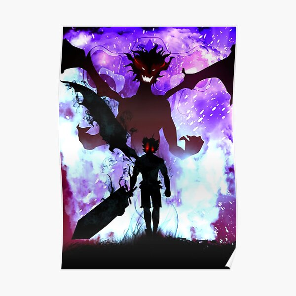 "Asta Black Clover" Poster for Sale by SandraKennedy | Redbubble