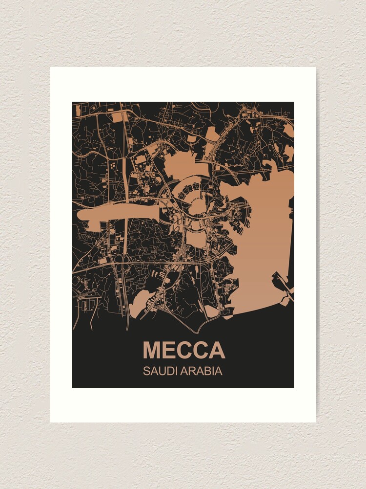 "Mecca muslims Islam mohamed prophet Map Art chocolate Saudi Arabia ...