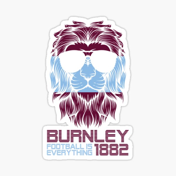 "Football Is Everything - Burnley Lion Pride Retro Pullover" Sticker ...