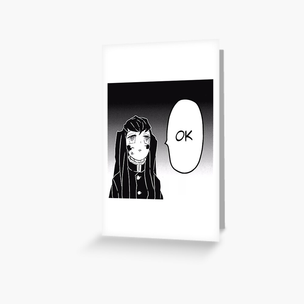 "Muichiro Tokito OK Demon Slayer" Greeting Card for Sale by FISHHEE ...