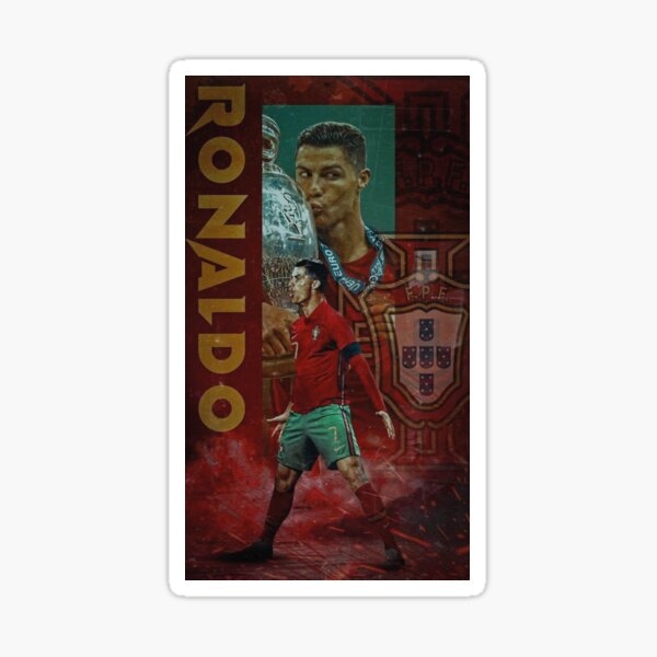 "cristiano ronaldo" Sticker for Sale by zuhair17 | Redbubble