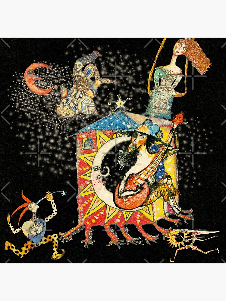 "Fantasy - The Musician and his friends" Poster for Sale by aremaarega ...