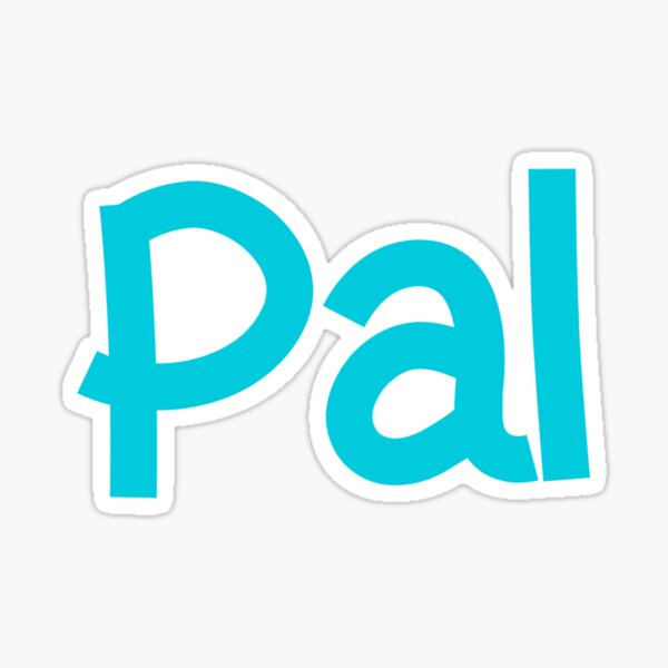 "Pal, Funny Cool Best color art" Sticker for Sale by artdragongift ...