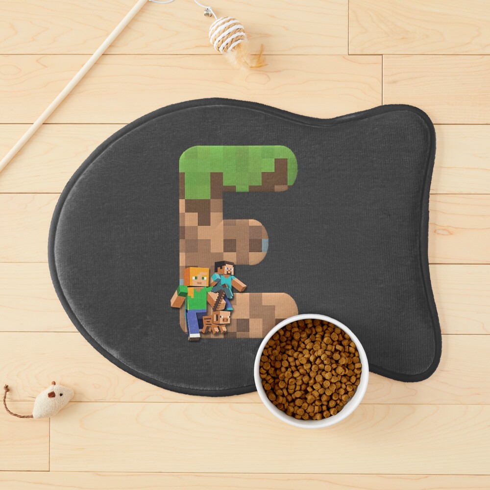 "Minecraft Personal Name Letter E" Sticker for Sale by ddkart | Redbubble