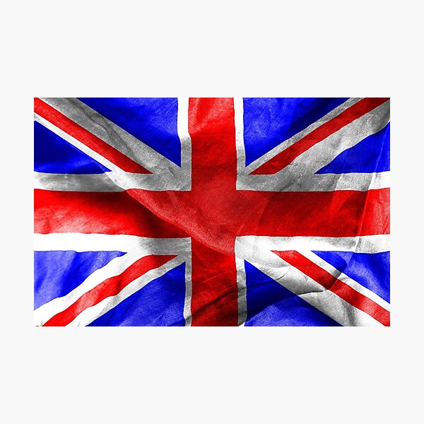 "British Flag" Photographic Print for Sale by MarkUK97 | Redbubble