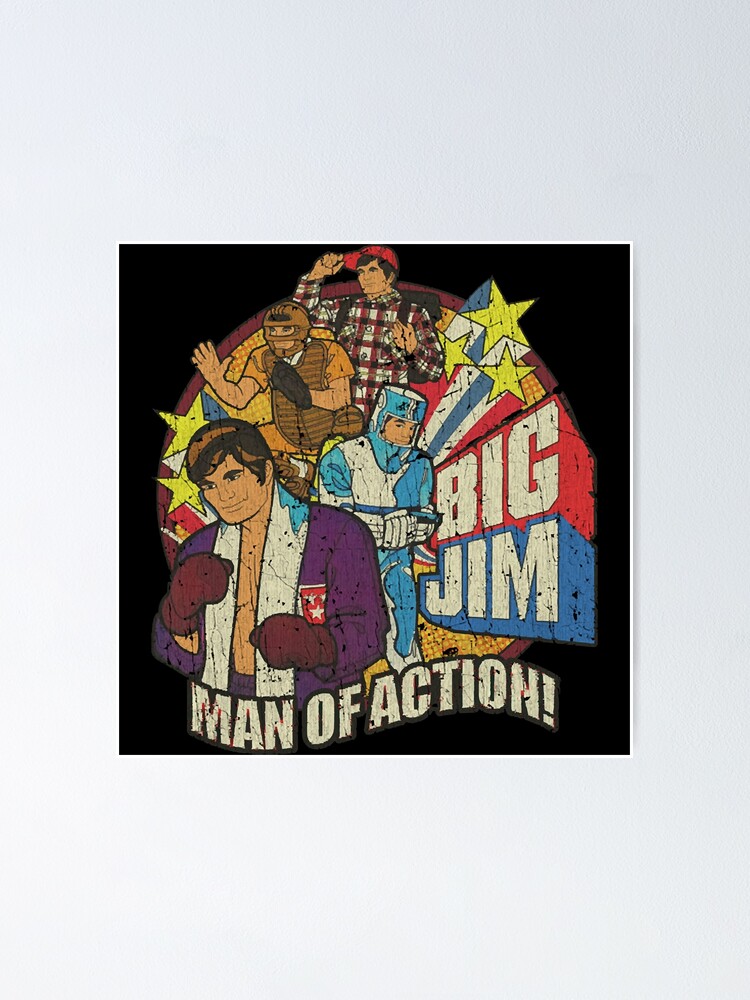 "Big Jim Man of Action 1972" Poster for Sale by Wylliam459 | Redbubble